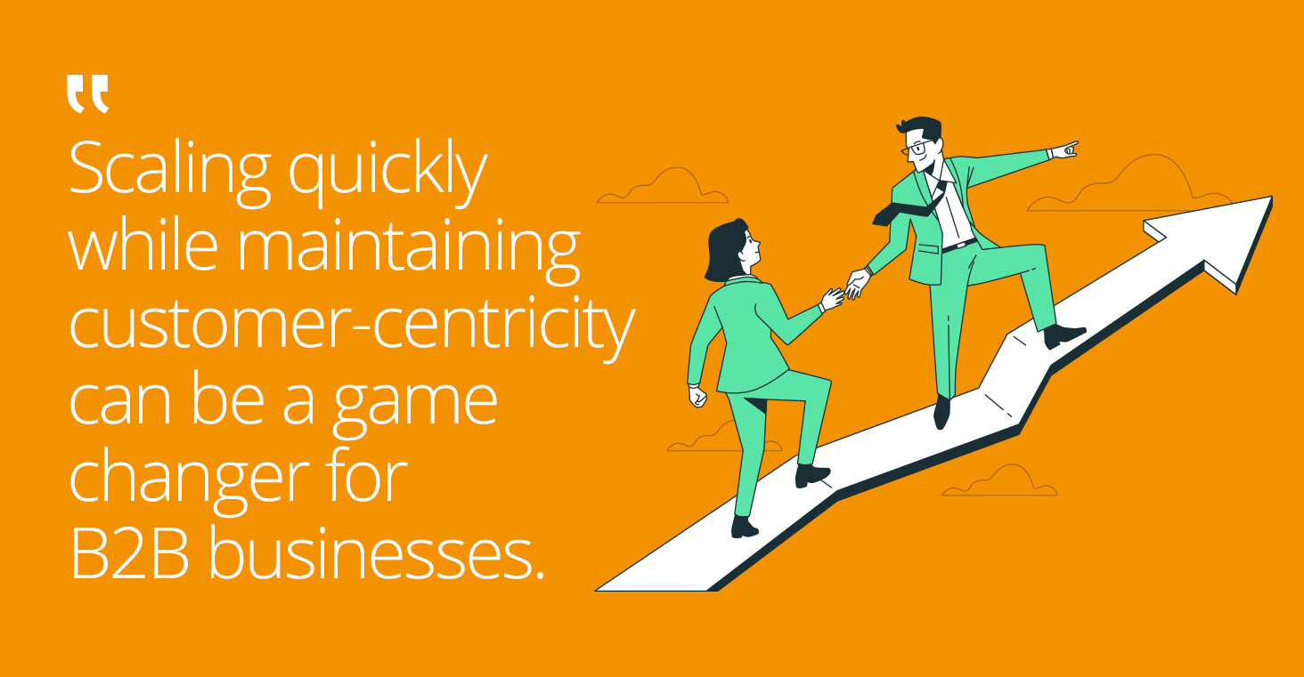 Scaling fast in B2B e-commerce: Lessons from experimentation to digital transformation