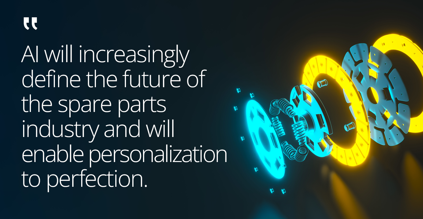 The benefits of personalization for the spare parts industry