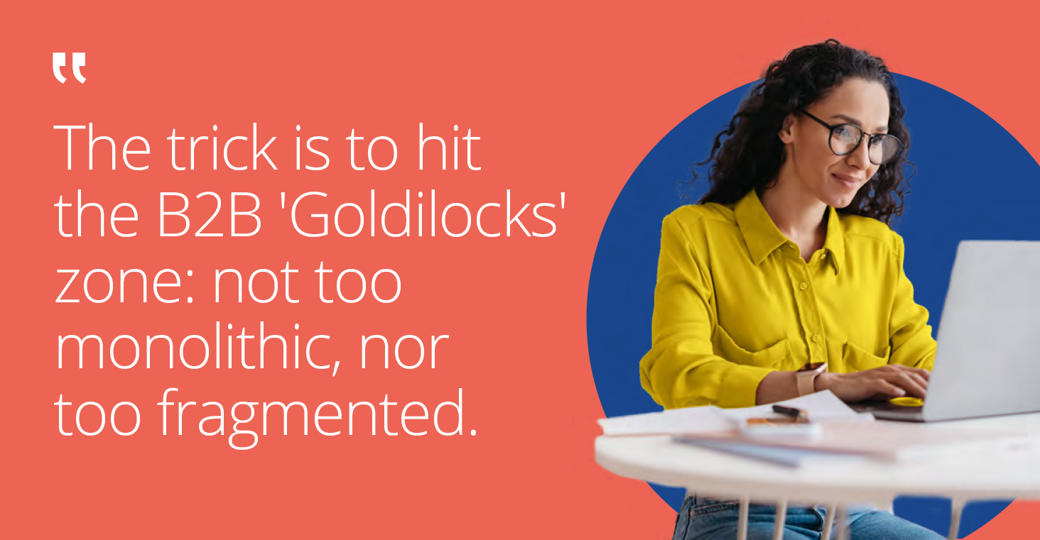 Packaged business capabilities: The Goldilocks zone of composable commerce